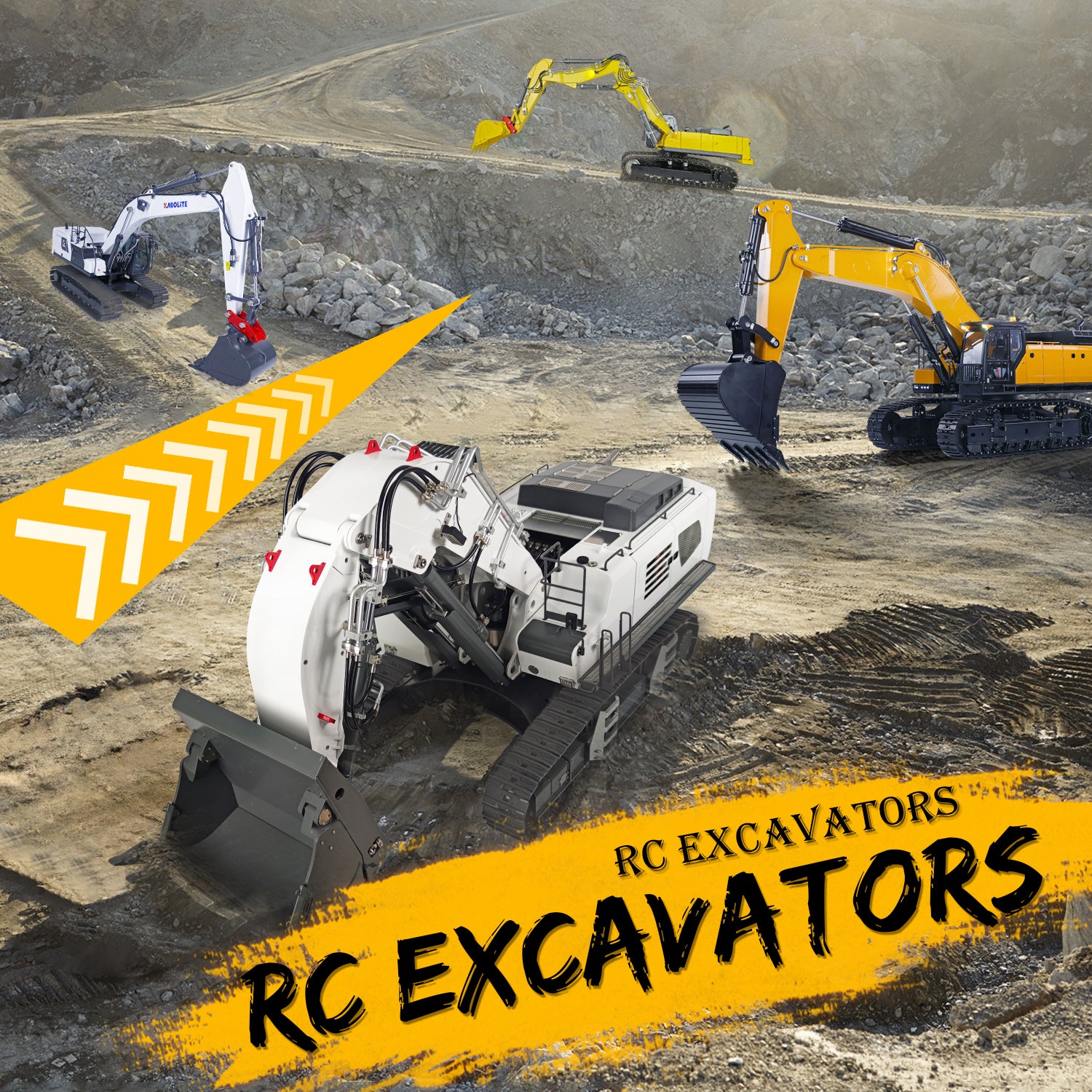 RC Excavators – Kabolite